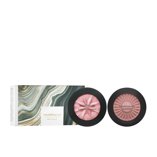 Bare Minerals Kiss Of Mauve Bronzer & Pink Glow Highlighter Set