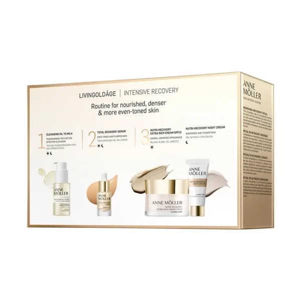 Anne Möller Livingoldâge Coffret Réparateur Extra-Riche SPF15 4 Pièces