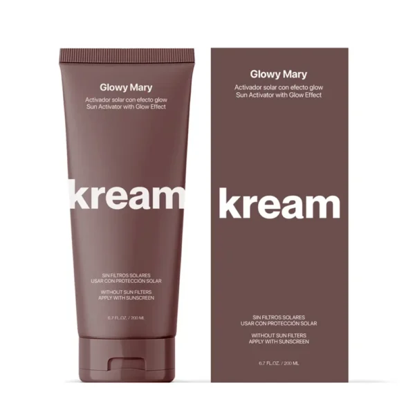 Activateur de soleil KREAM Glowy Mary avec éclat 200 ml